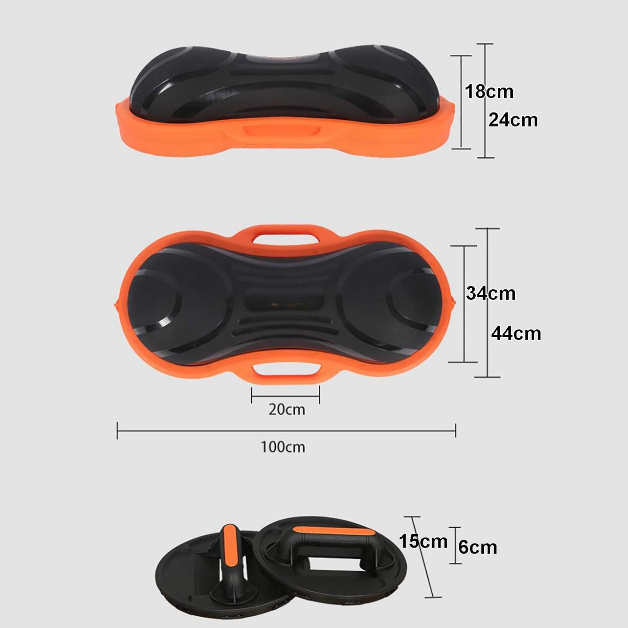 Half Peanut Shape Balance Trainer Stepper