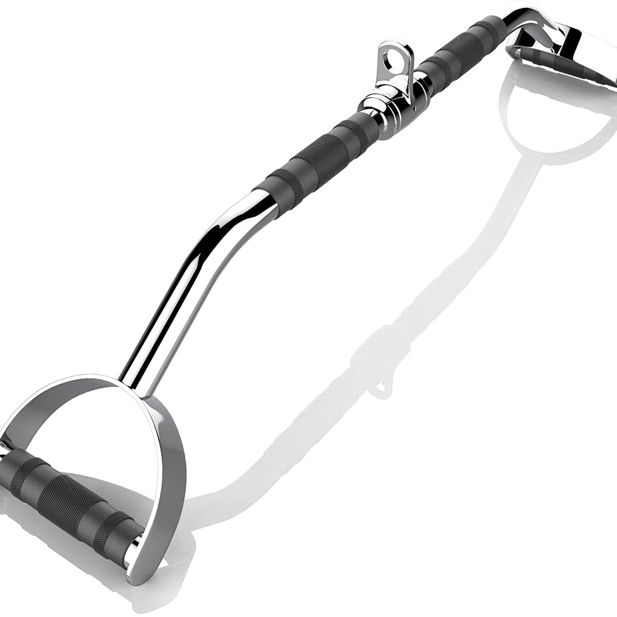 Rubber coated lat bar for cable machines - 24 inch – Senshi Japan